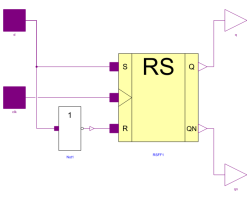 Modelica: Electrical.Digital.Examples.Utilities.DFF